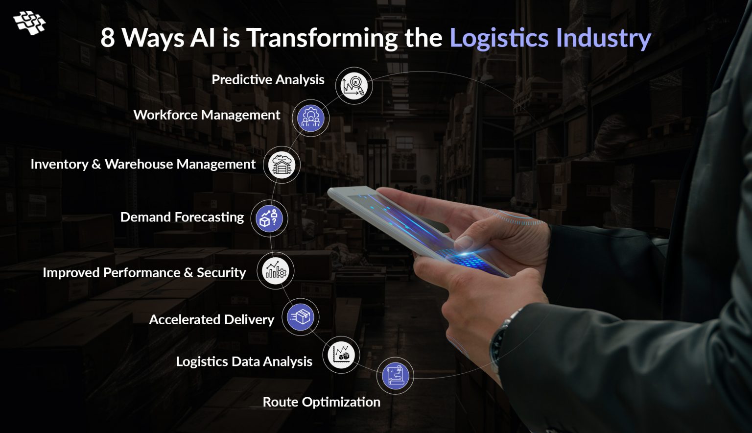 AI in Logistics & Supply Chain: Top 8 Ways AI is Transforming It